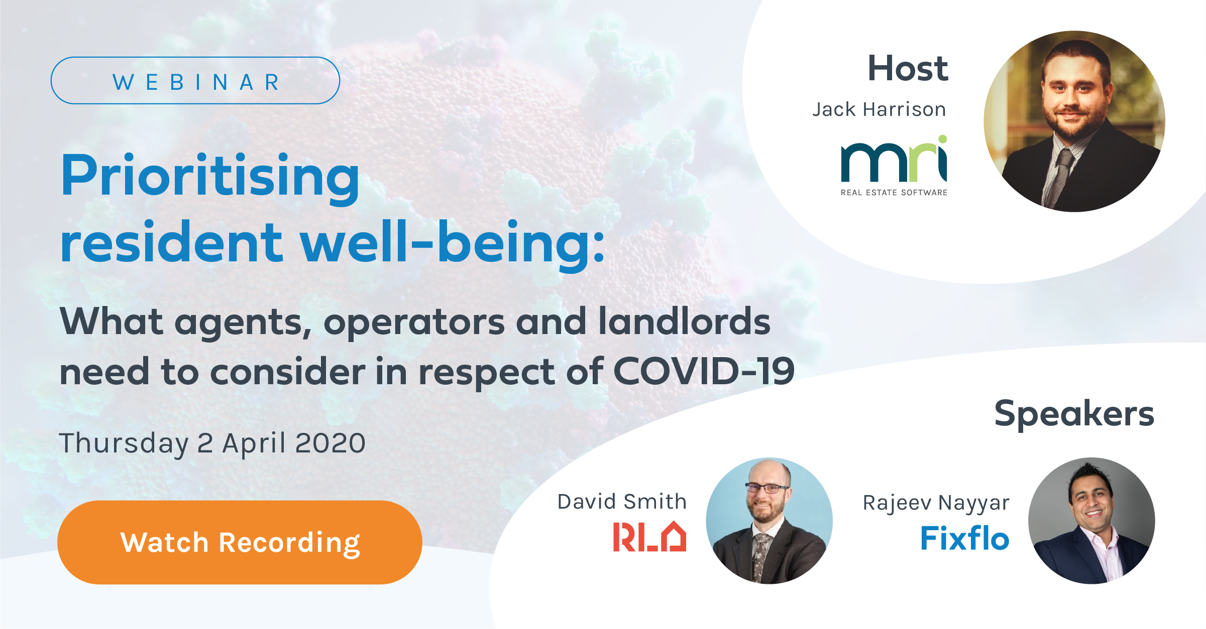 COVID-19 and Property Webinar Recording