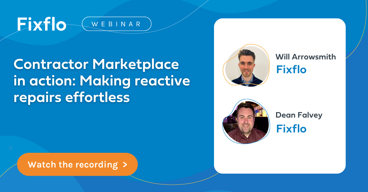 Webinar - Contractor Marketplace in action: Making reactive repairs ...