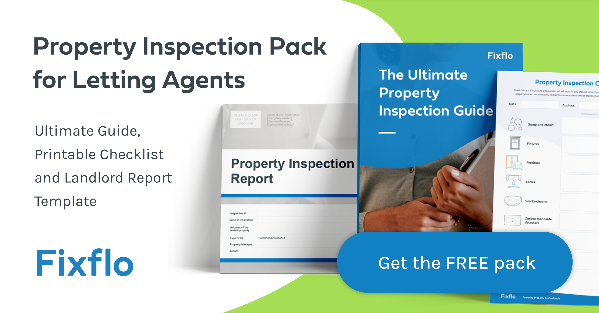 Fixflo's Property Inspection Pack for Letting Agents
