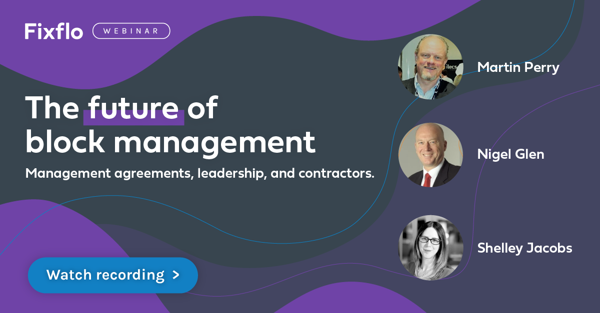 Webinar: The future of block management: Management agreements ...
