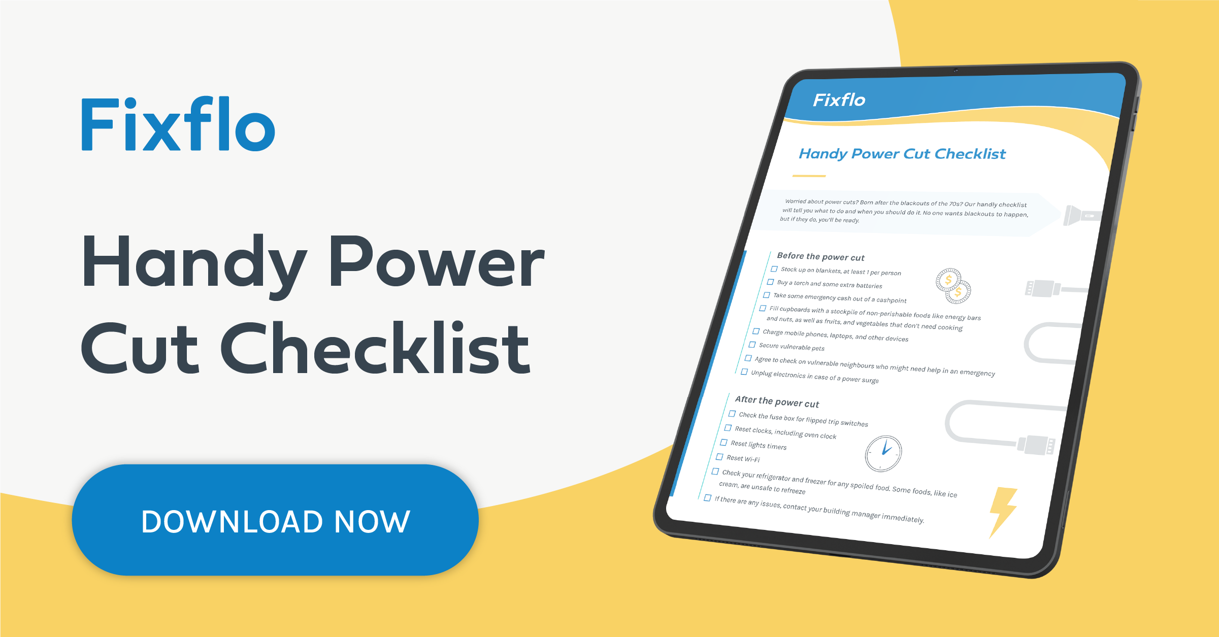 Blackouts Checklist For Residents
